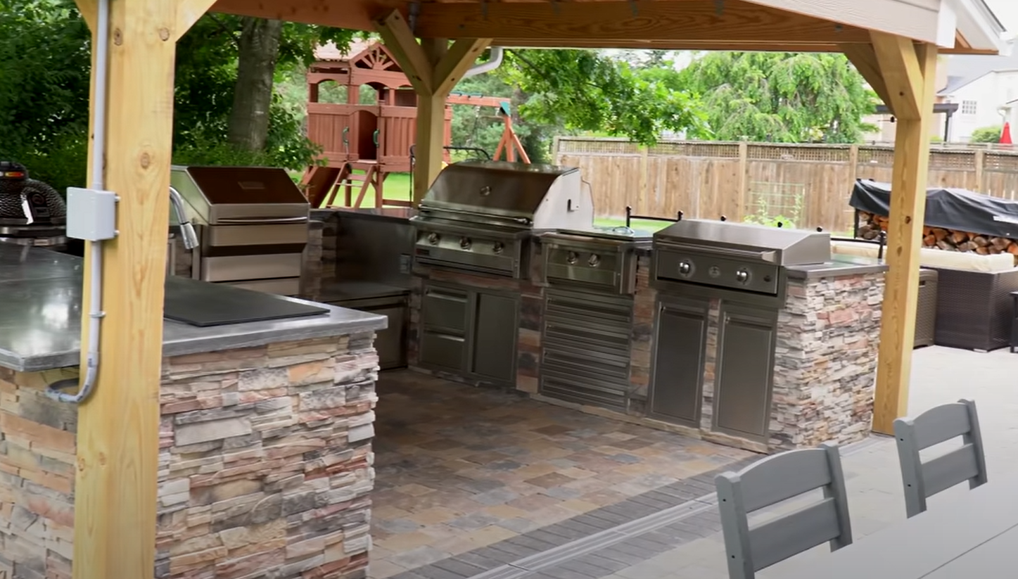 Can You Build an Outdoor Kitchen on Top of Pavers? - KitchenProfy