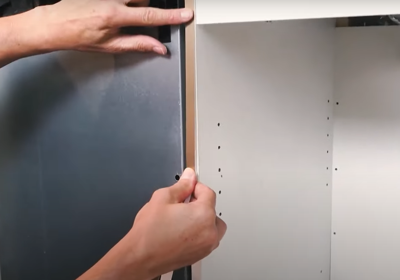 How to Cover Kitchen Cabinets With Vinyl Paper? - KitchenProfy