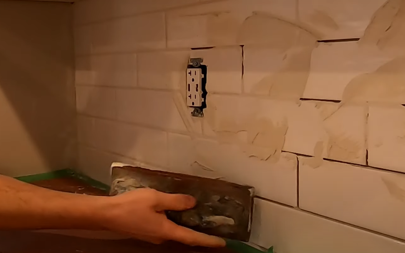 How to Grout a Kitchen Backsplash? - KitchenProfy