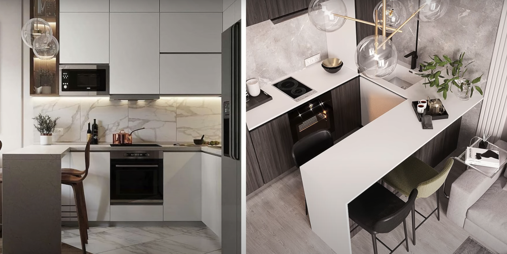 How to Separate Open Kitchen From Living Room? - KitchenProfy