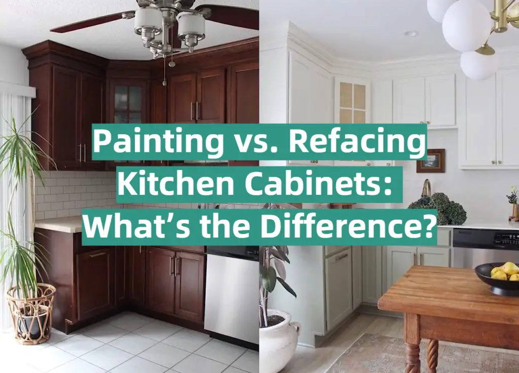 Painting vs. Refacing Kitchen Cabinets: What’s the Difference ...